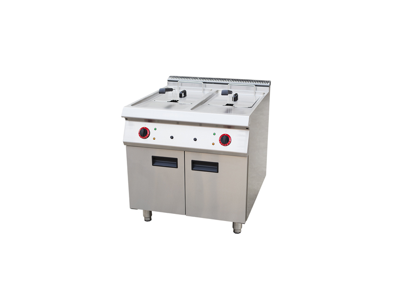 Gas/Electric Double Tank Fryer(2-Basket)With Cabinet - CHEFS CATERING ...